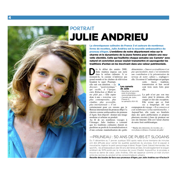 Portrait Julie Andrieu | Julie Andrieu